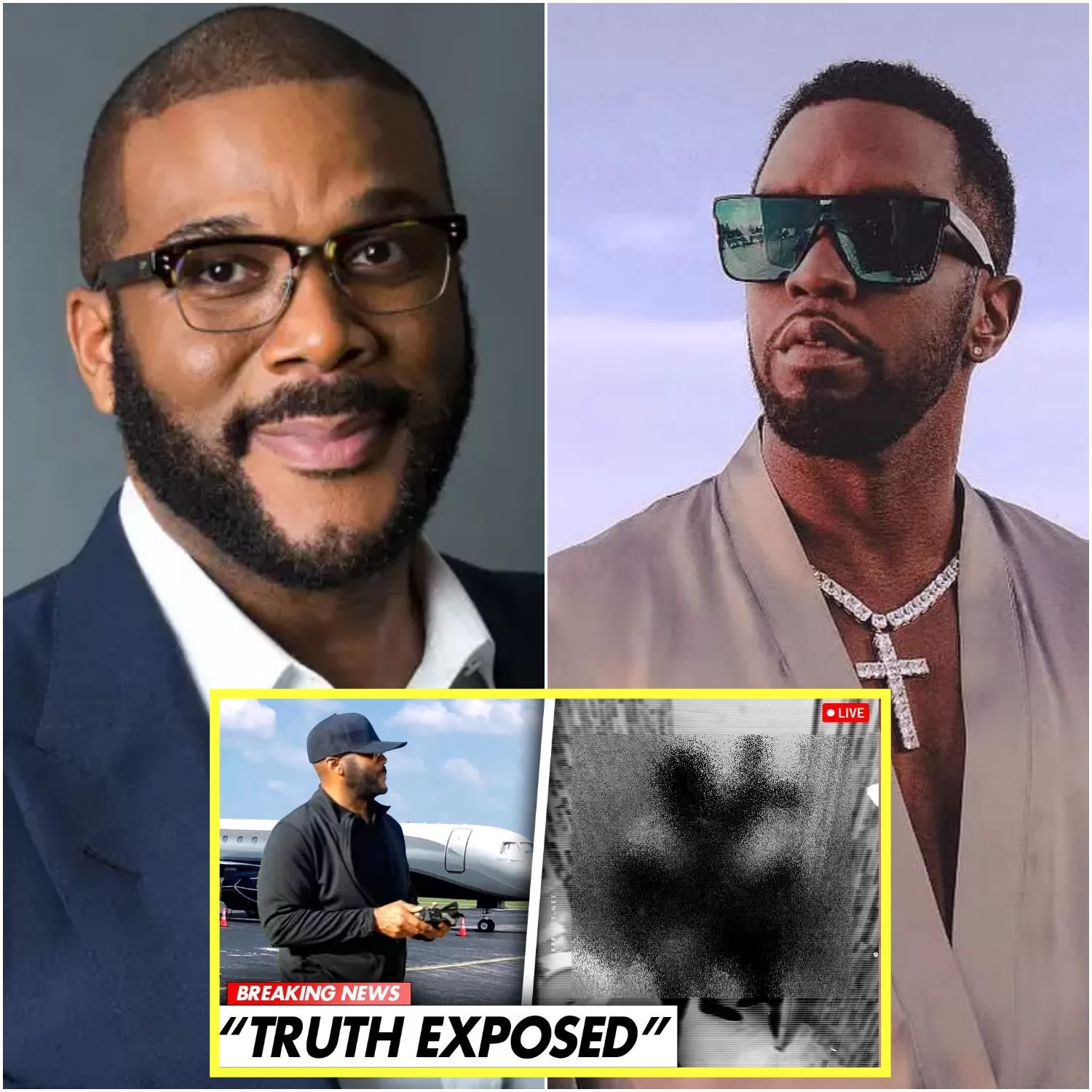 “BREAKING: Shocking Footage from Tyler Perry’s Dark Party in Diddy’s ...