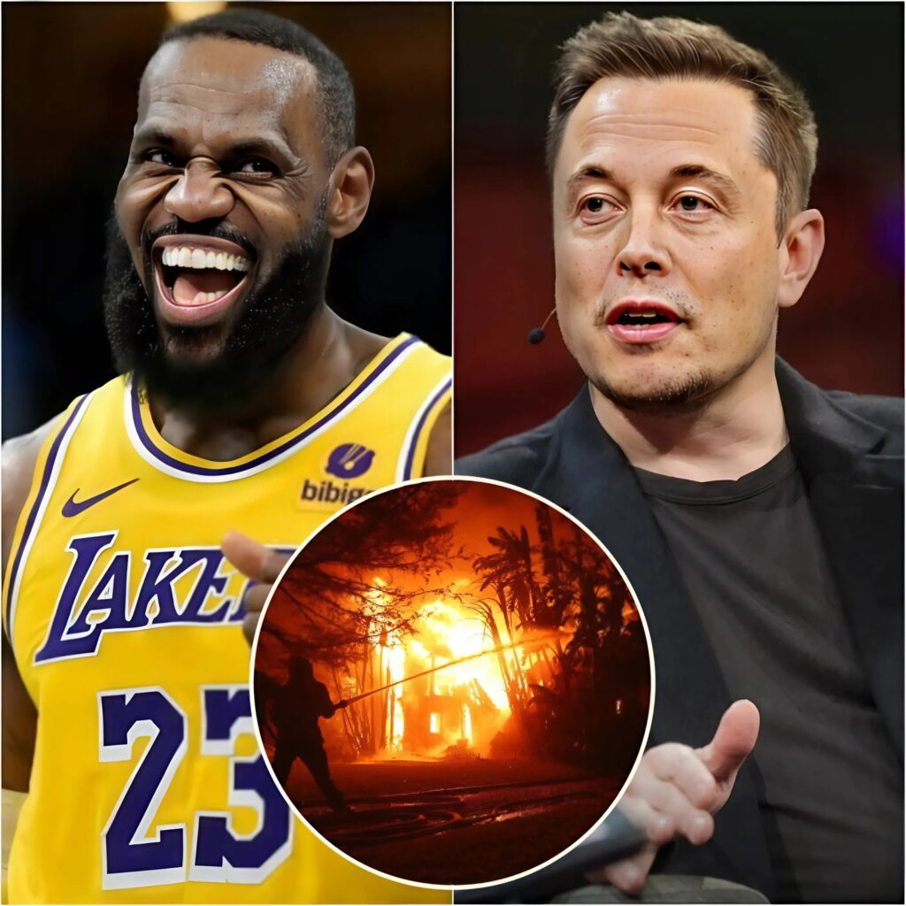 NBA Star LeBron James Contributes $500 to Support LA Fire Recovery ...