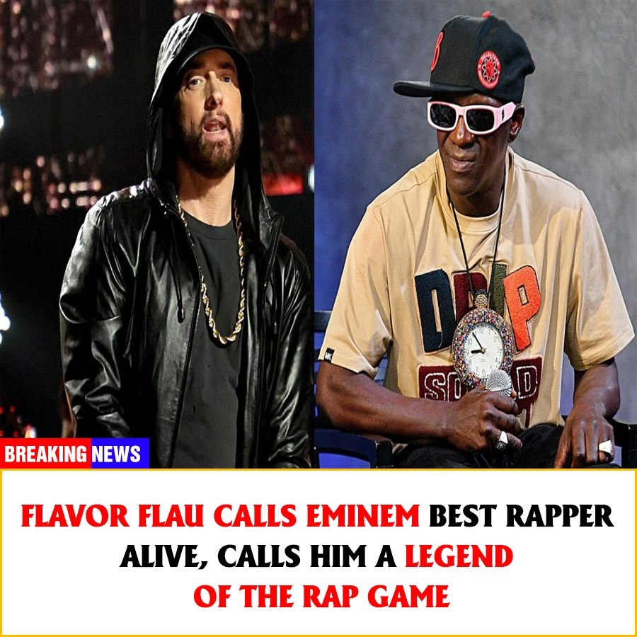 Flavor Flau Calls Eminem Best Rapper Alive, Calls Him a Legend of the ...
