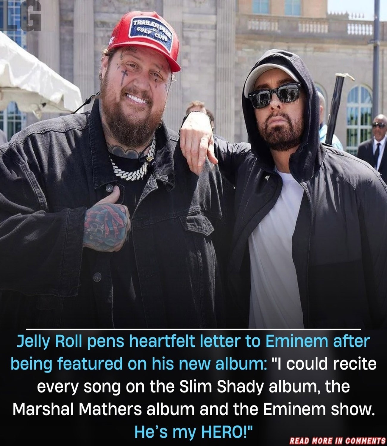 **Jelly Roll Writes Emotional Letter To Eminem After Being Featured On ...