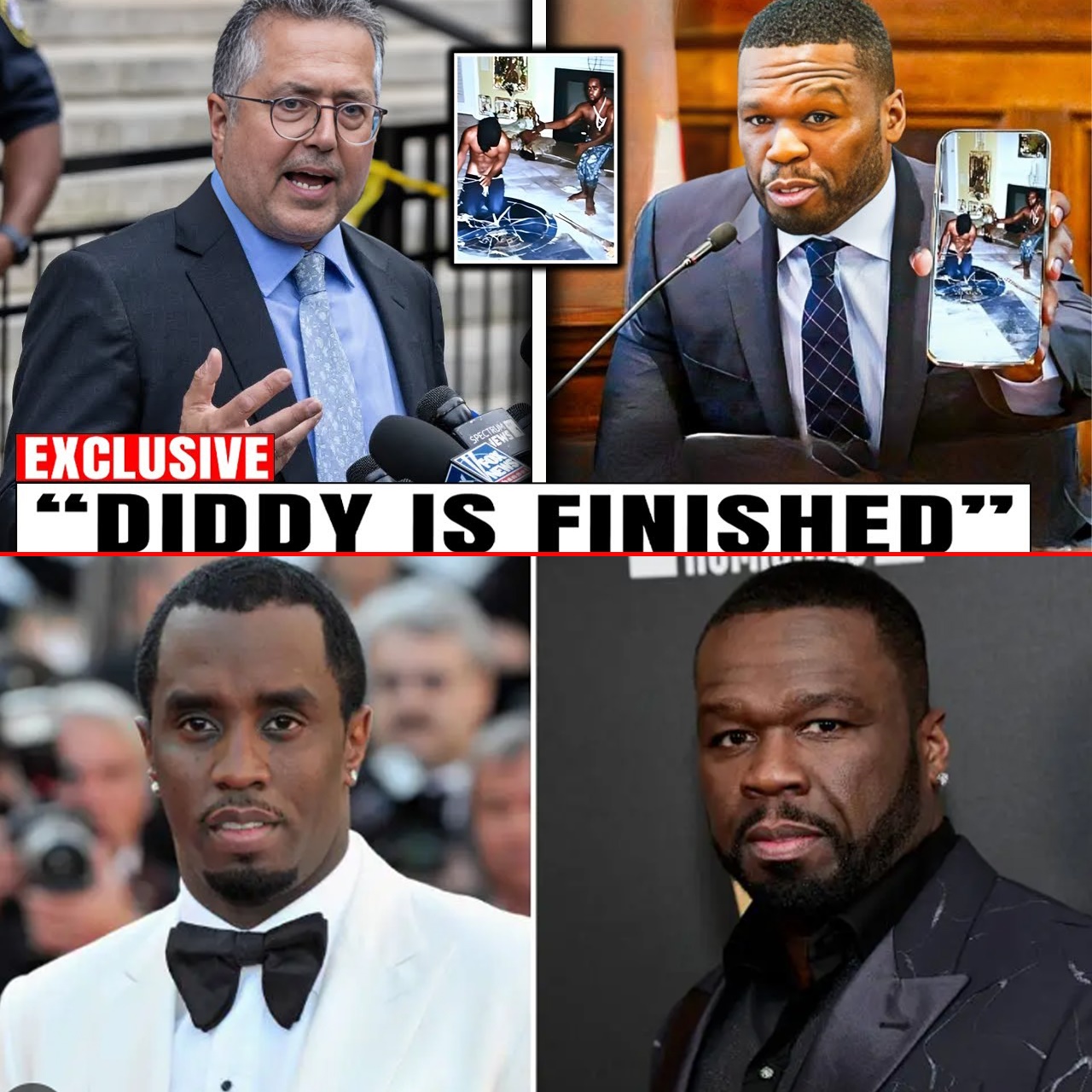 50 Cent exposes Diddy in a new documentary, and his attorney leaves ...