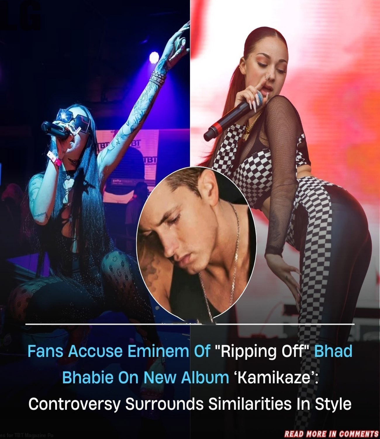 **Eminem Accused of "Stealing" Bhad Bhabie’s Style on New Album ‘Kamikaze’—Fans Are FURIOUS ...