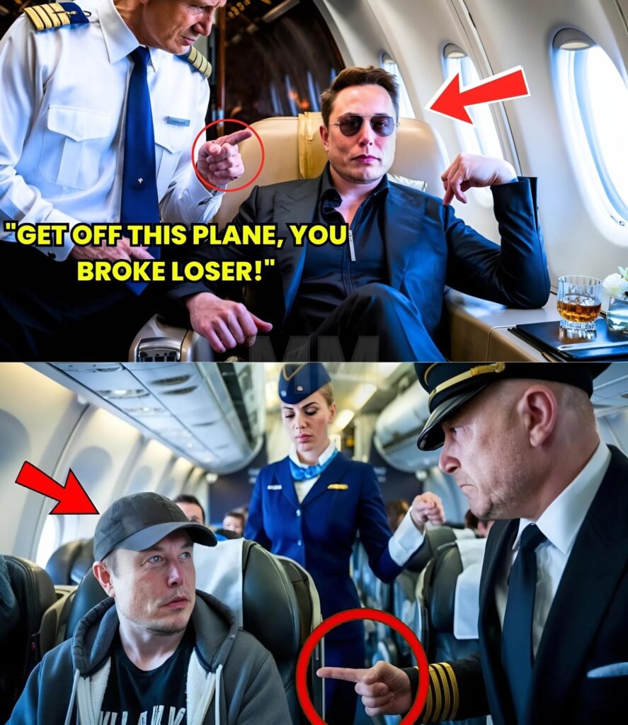 **SHOCKING! Elon Musk BLOCKED in First Class – PILOT APOLOGIZES After ...