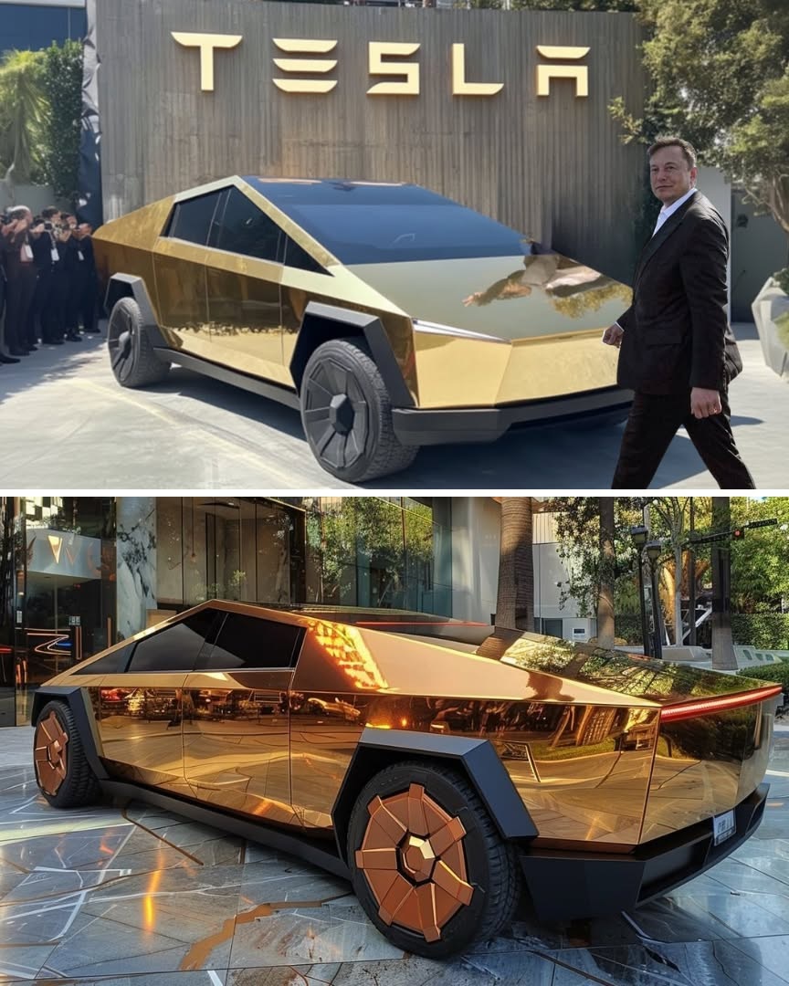 Tesla’s NEW Most EXPENSIVE Golden Car SHOCKED The World - News