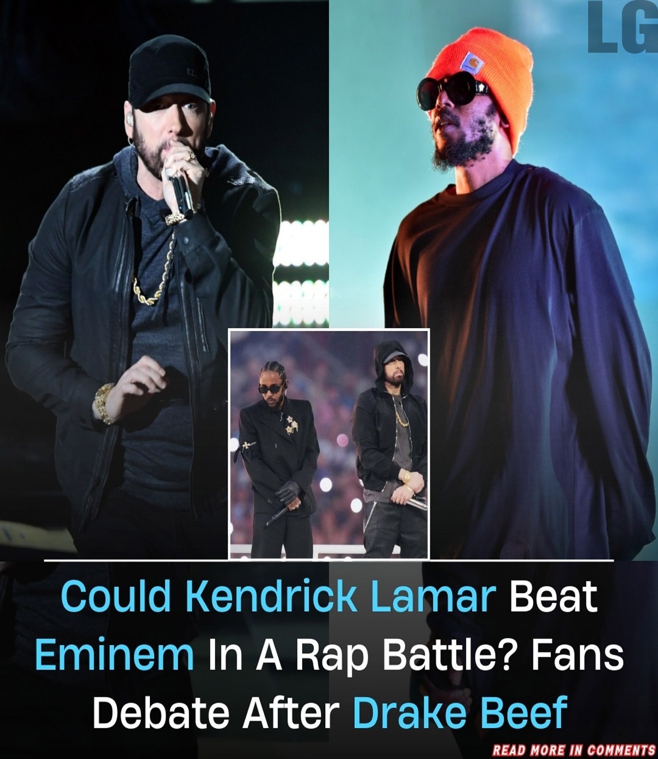 **RAP ROYALTY SHOWDOWN? Kendrick Lamar vs. Eminem in a Battle for the ...