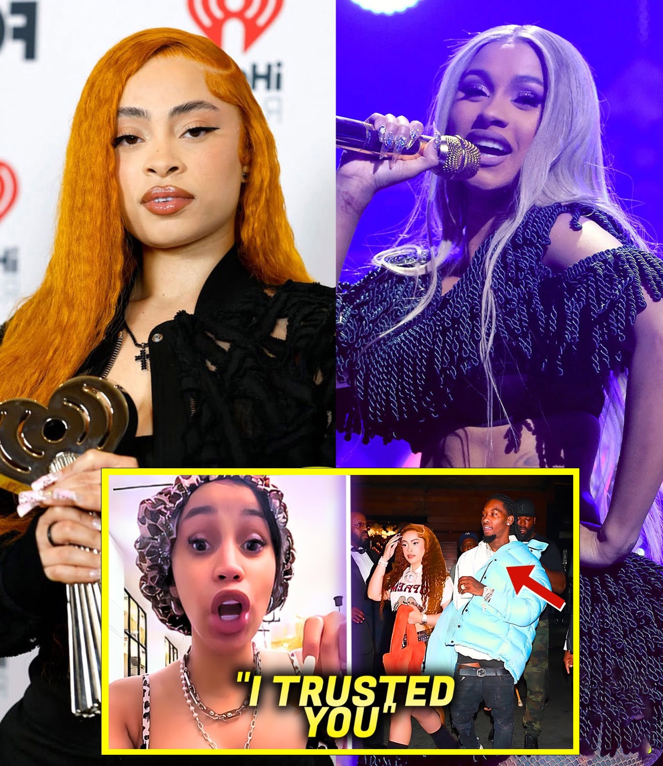 **EXPLOSIVE SHOWDOWN: Cardi B Confronts Ice Spice After She EXPOSES ...