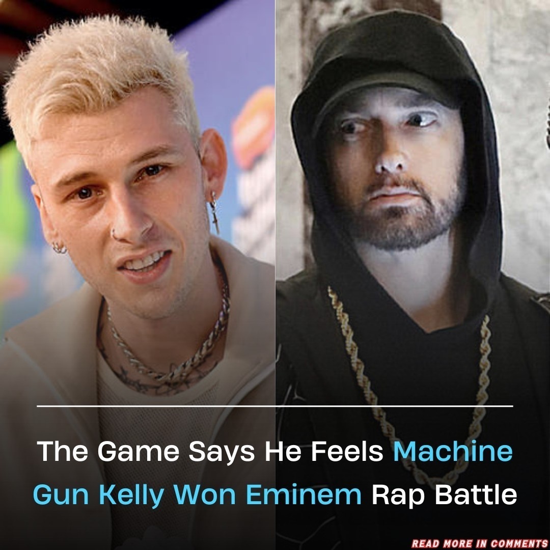 The Game DROPS A BOMB: Machine Gun Kelly DESTROYS Eminem in Rap Battle ...