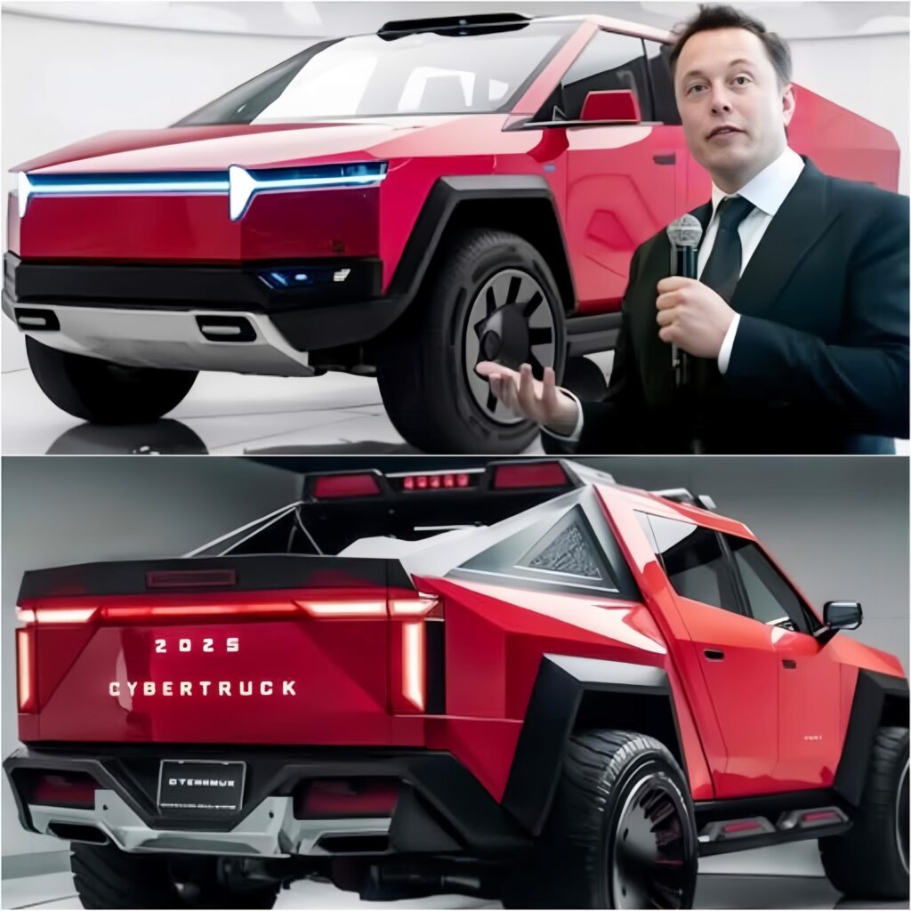 Elon Musk Unveils the New Design of Tesla’s 2025 Cybertruck: A Game ...