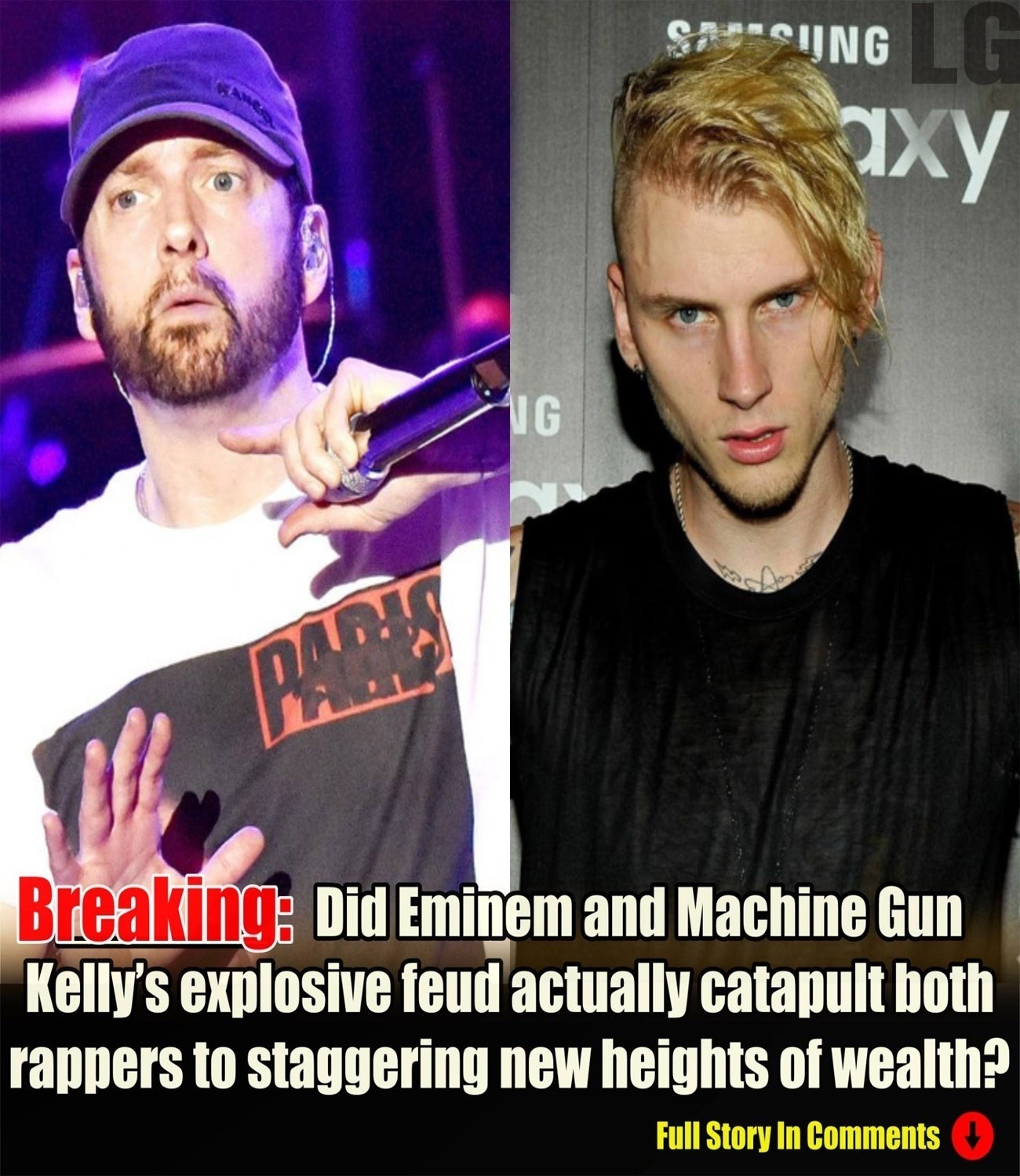 Will the Fierce Battle Between Eminem and Machine Gun Kelly Really Push ...