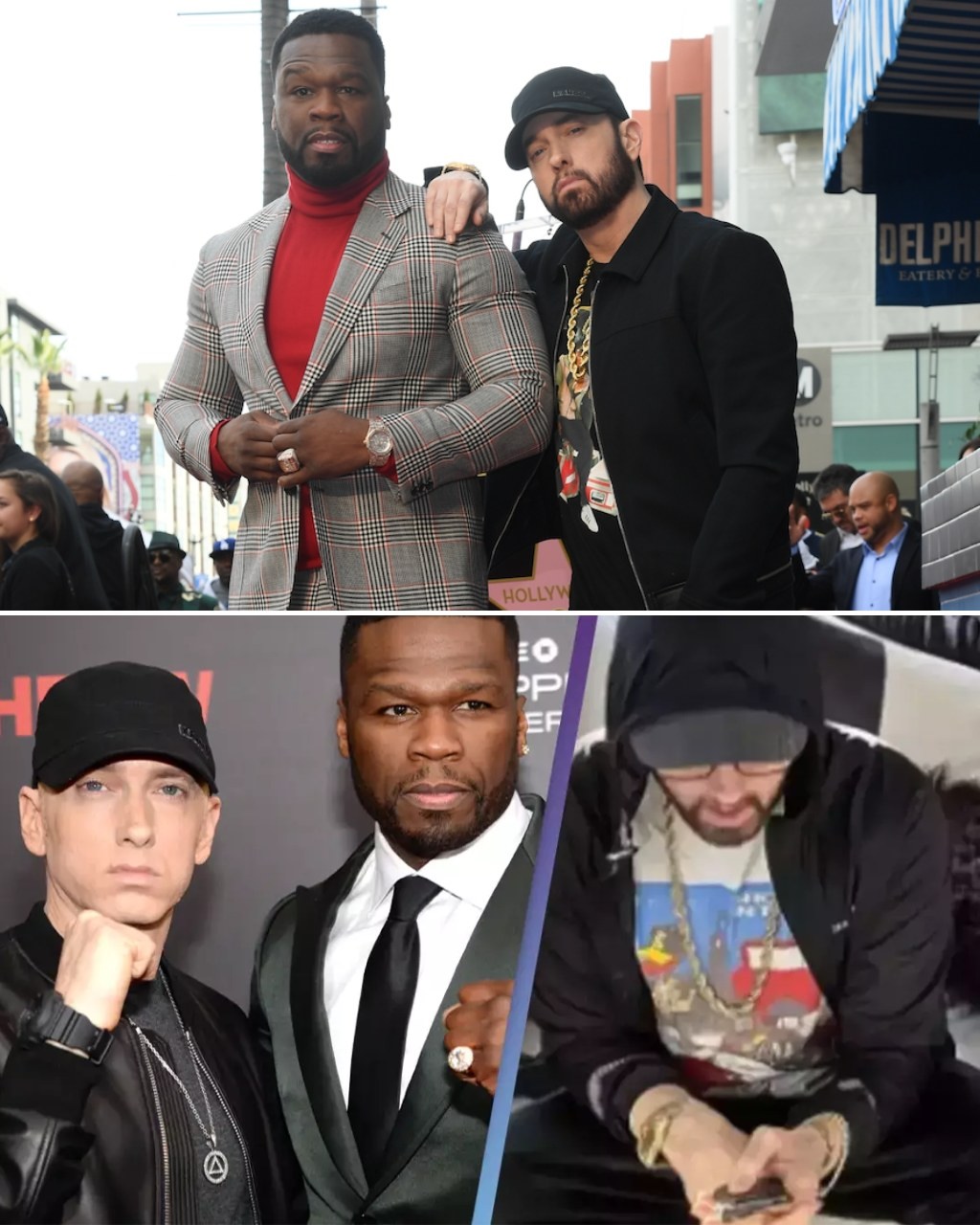 50 Cent opened up about the unexpected and often outrageous texts he ...