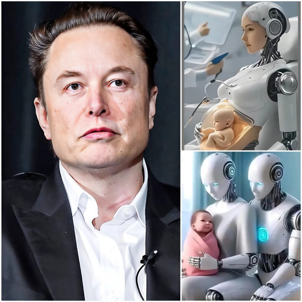 Elon Musk Revolutionizes the Future: Pregnant Robots Set to Transform ...