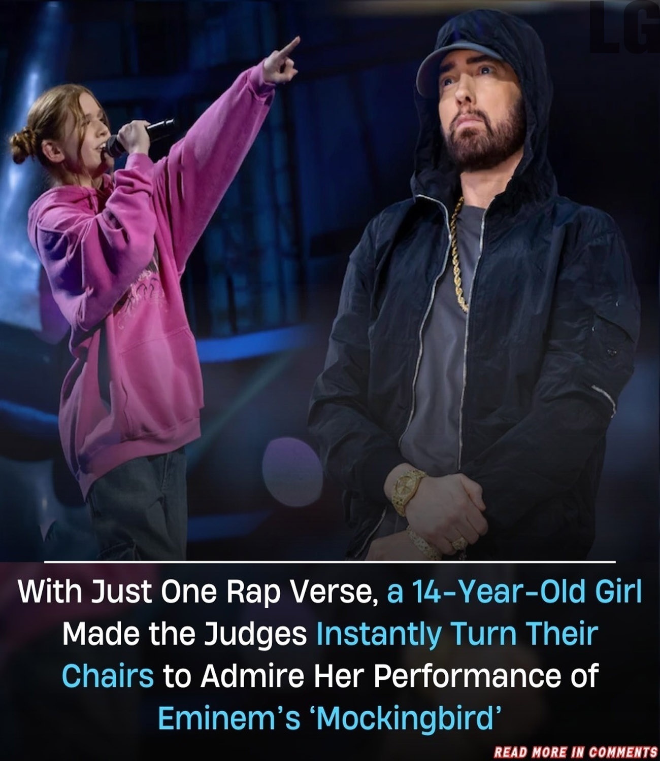 With a Single Rap Verse, a 14-Year-Old Girl Stuns Judges, Instantly ...