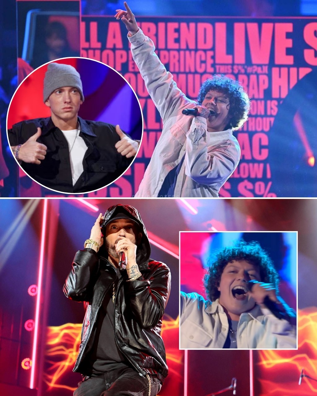 A 17-year-old boy stepped onto The Voice stage, his slightly awkward ...