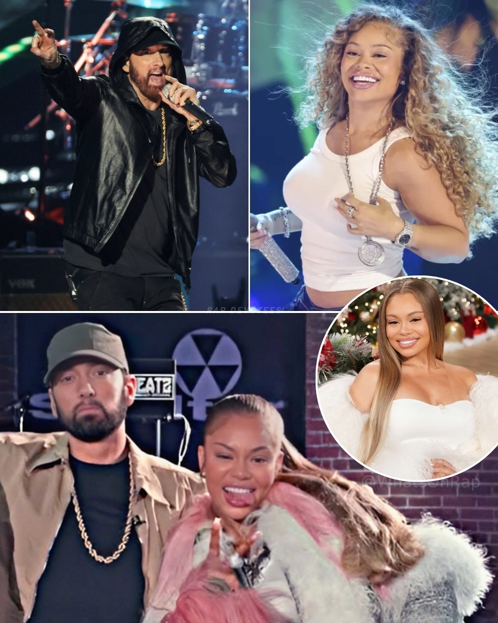 Latto couldn’t shake the nerves after meeting Eminem for the first time ...