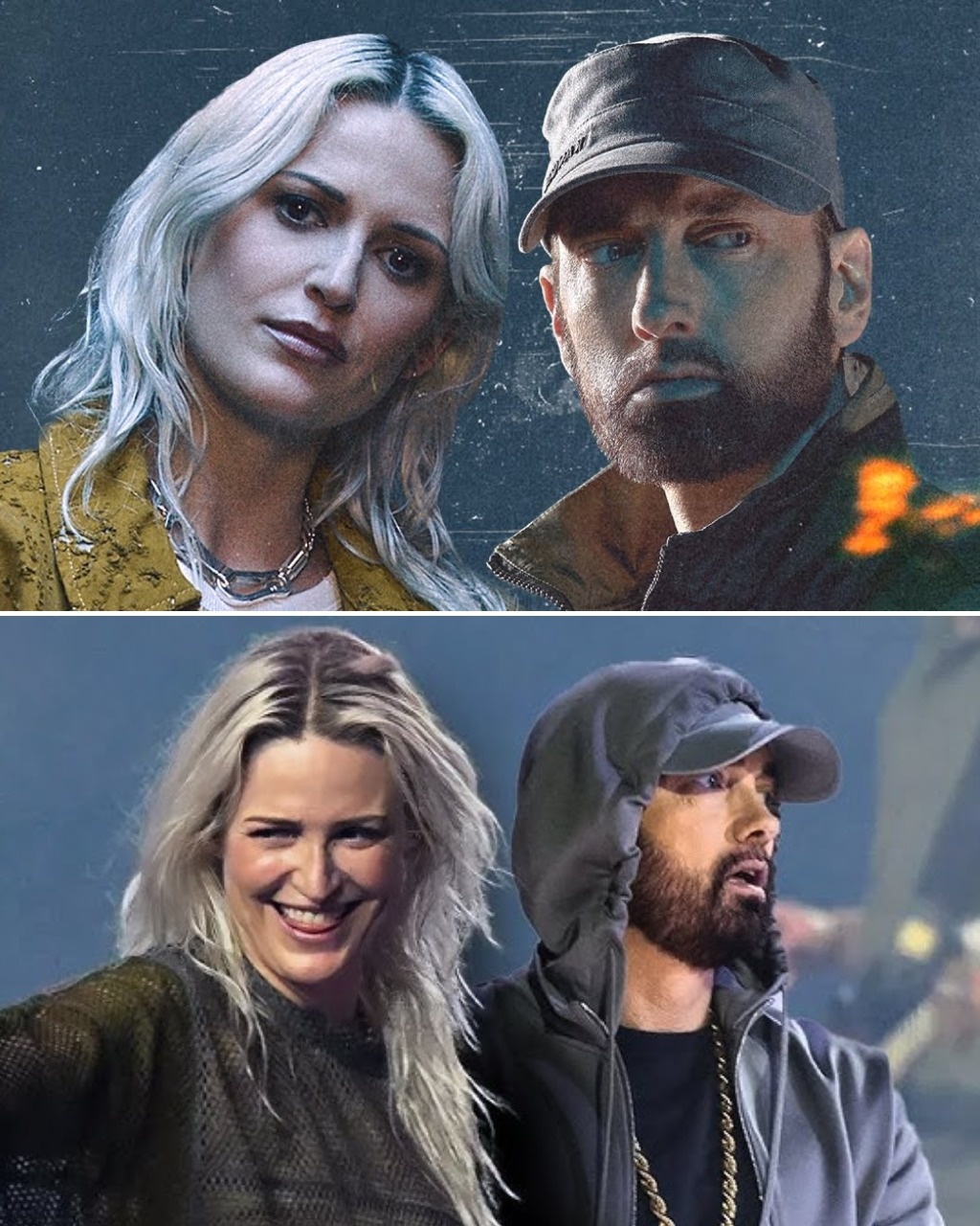 Only Eminem carries the entire composition…. Chester cannot be replaced ...