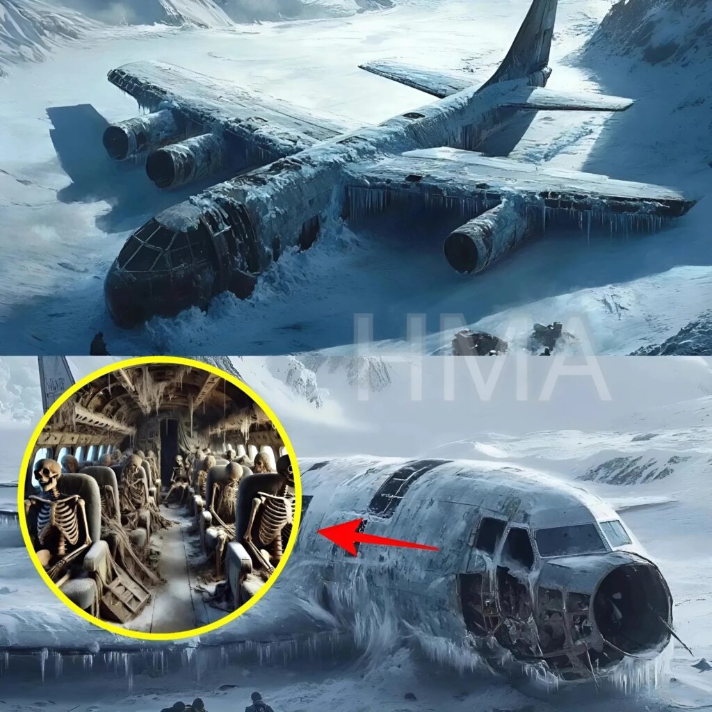 Plane Frozen in Ice for Centuries Baffles Scientists: Lost Invention or ...