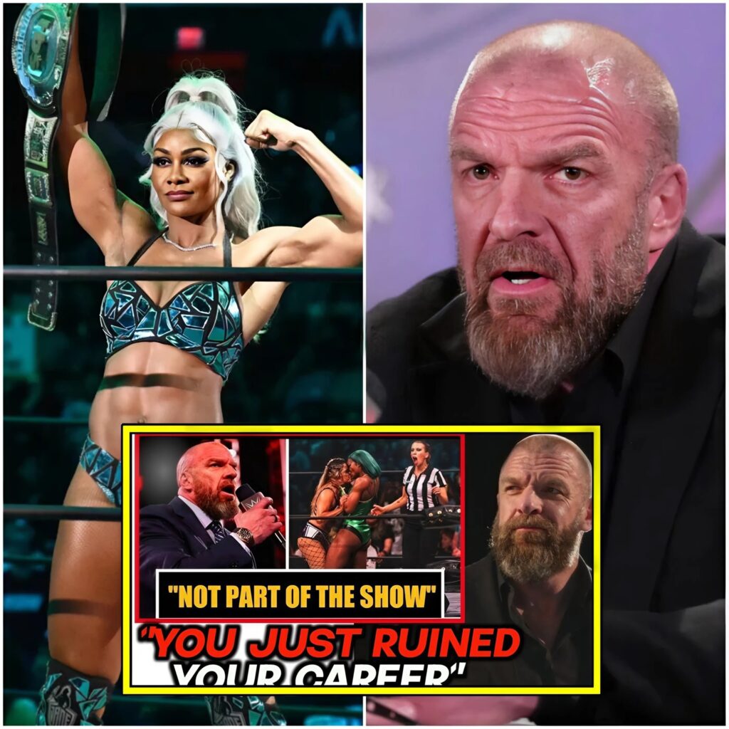 EMBARRASSING “TRIPLE H REVEALS JADE CARGILL JUST DESTROYED HER WWE CAREER BY BRIDGING THE RULES ...