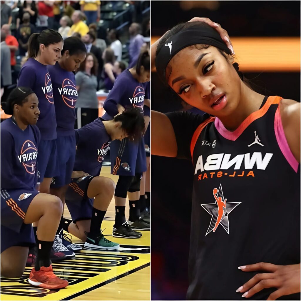 WNBA NEWS: Two WNBA players disqualified for kneeling during the flag ...