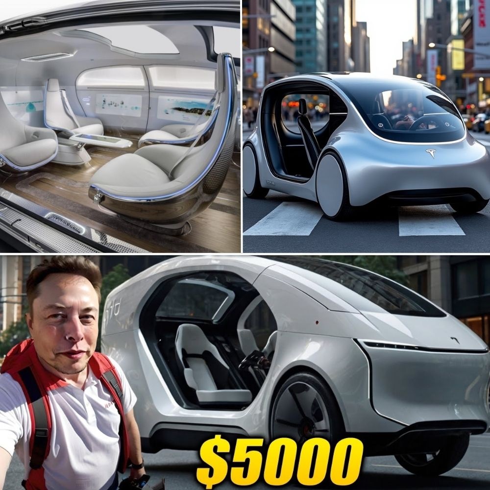Elon Musk Sh0cks the Auto Industry: Unveiling the $5,000 Tesla Model 5 ...