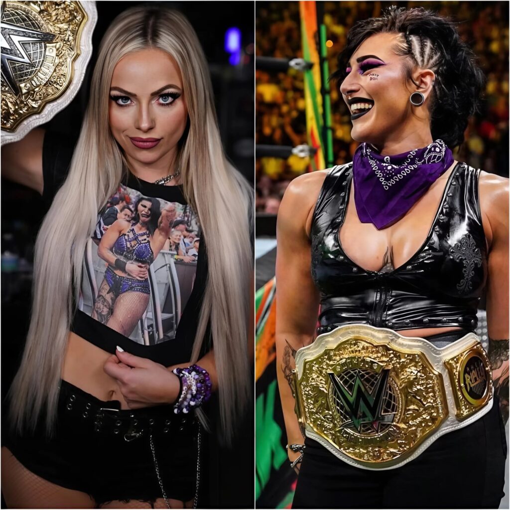 Rhea Ripley shocks the entire WWE audience with an over-the-top celebration, “taking off her ...