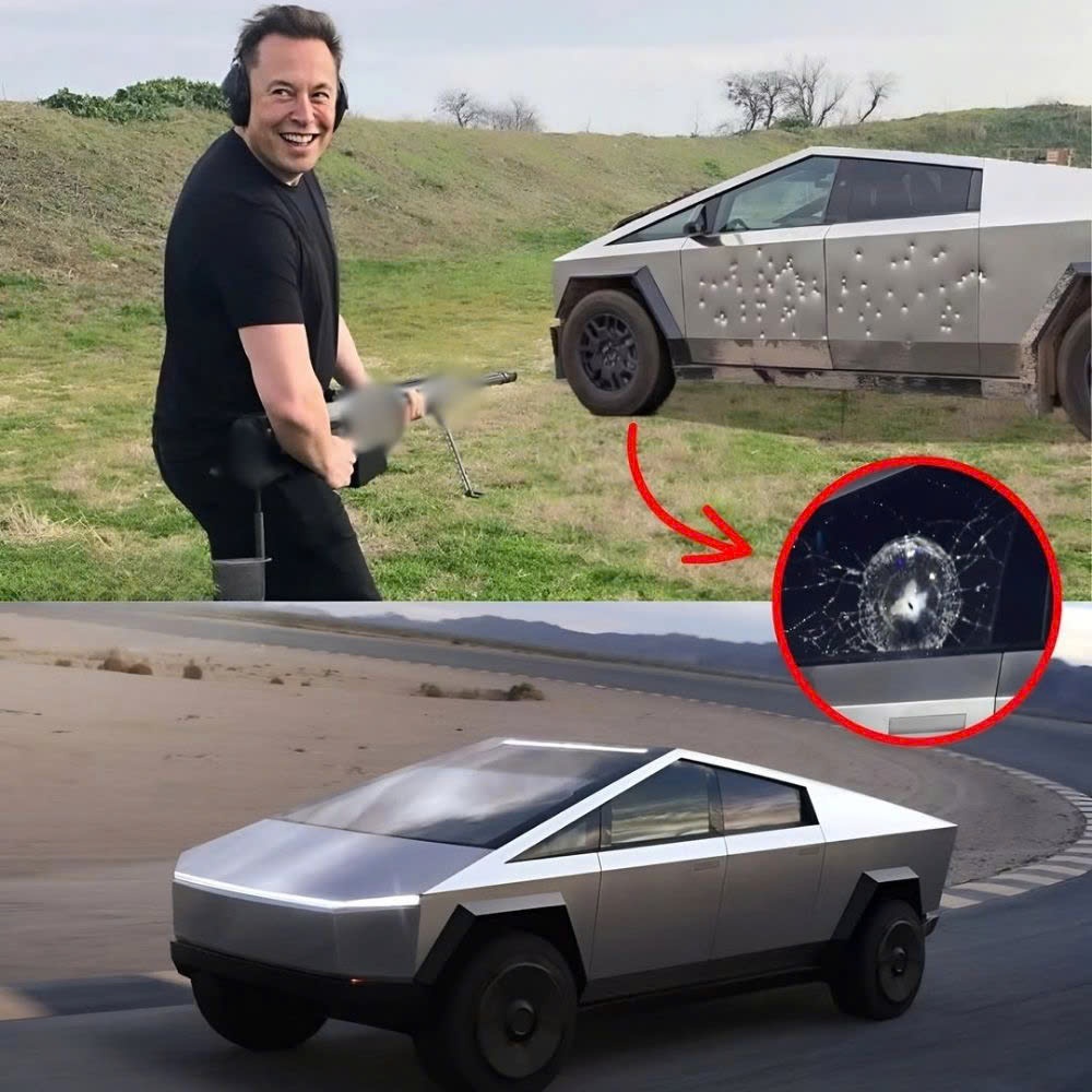 Elon Musk ѕһ0сkѕ the world: the Cybertruck’s bulletproof сɩаіm is ...