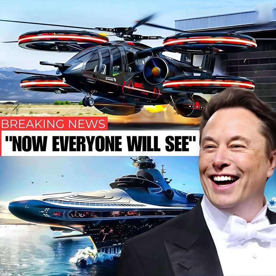 Elon Musk unveils Tesla’s revolutionary sea and air tech, set to ...