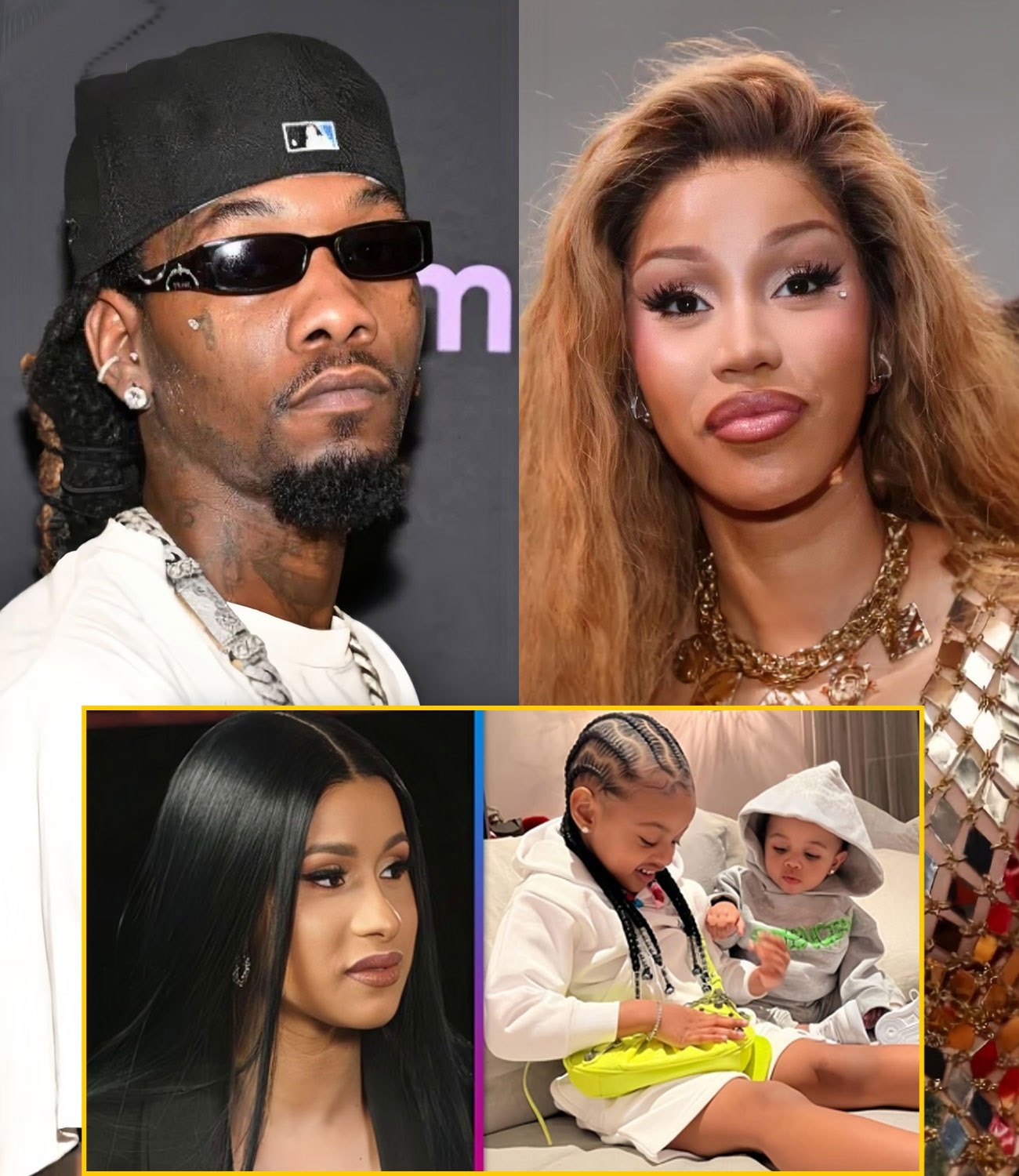 Offset THEATENS To Take Back The Assets And Children He Gave Cardi B If ...