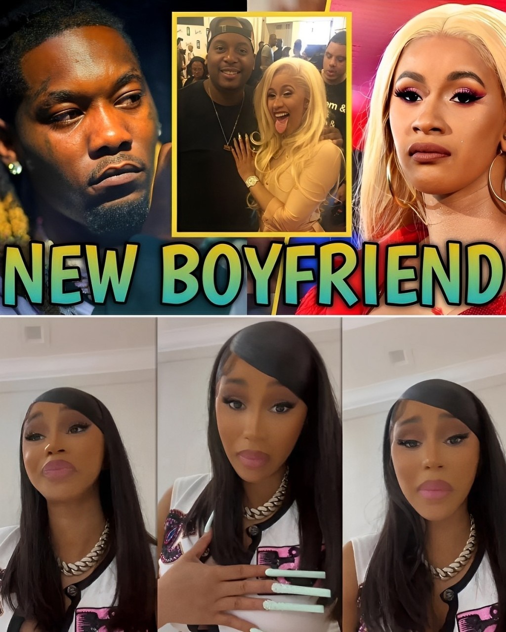 Cardi B’s New Boyfriend Dumbs Her And Tells The World He Can’t Cope ...