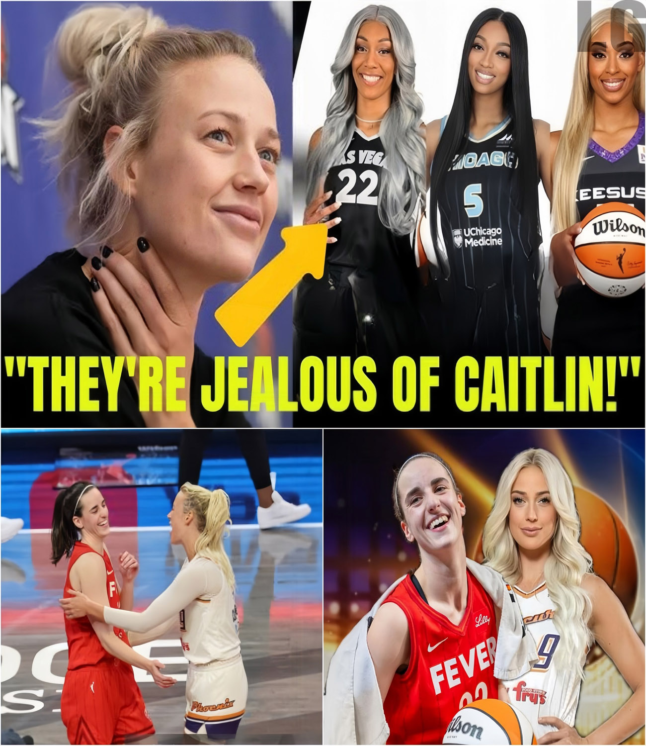 Sophie Cunningham BREAKS SILENCE & DEFENDS Caitlin Clark From WNBA ...
