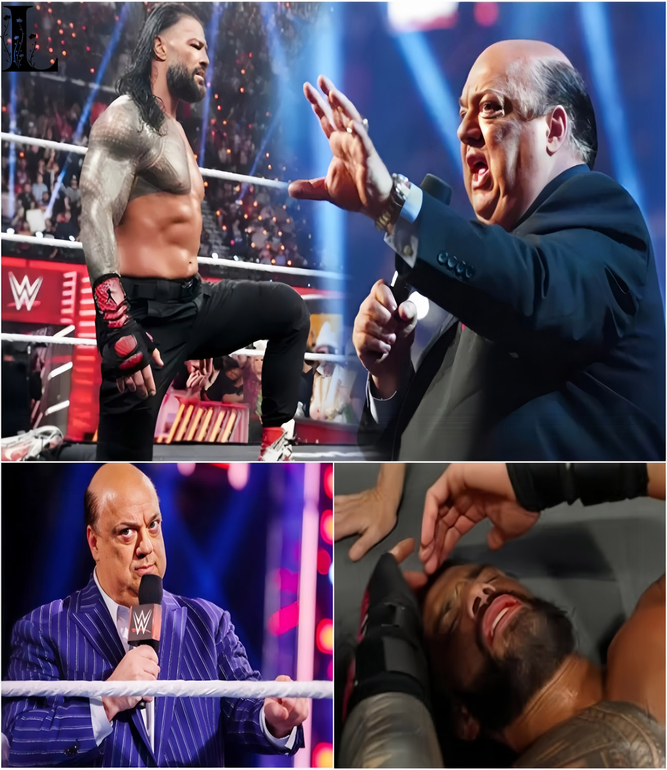 Shocking WWE News! Paul Heyman Reveals Plot to “Backstab” Roman Reigns ...