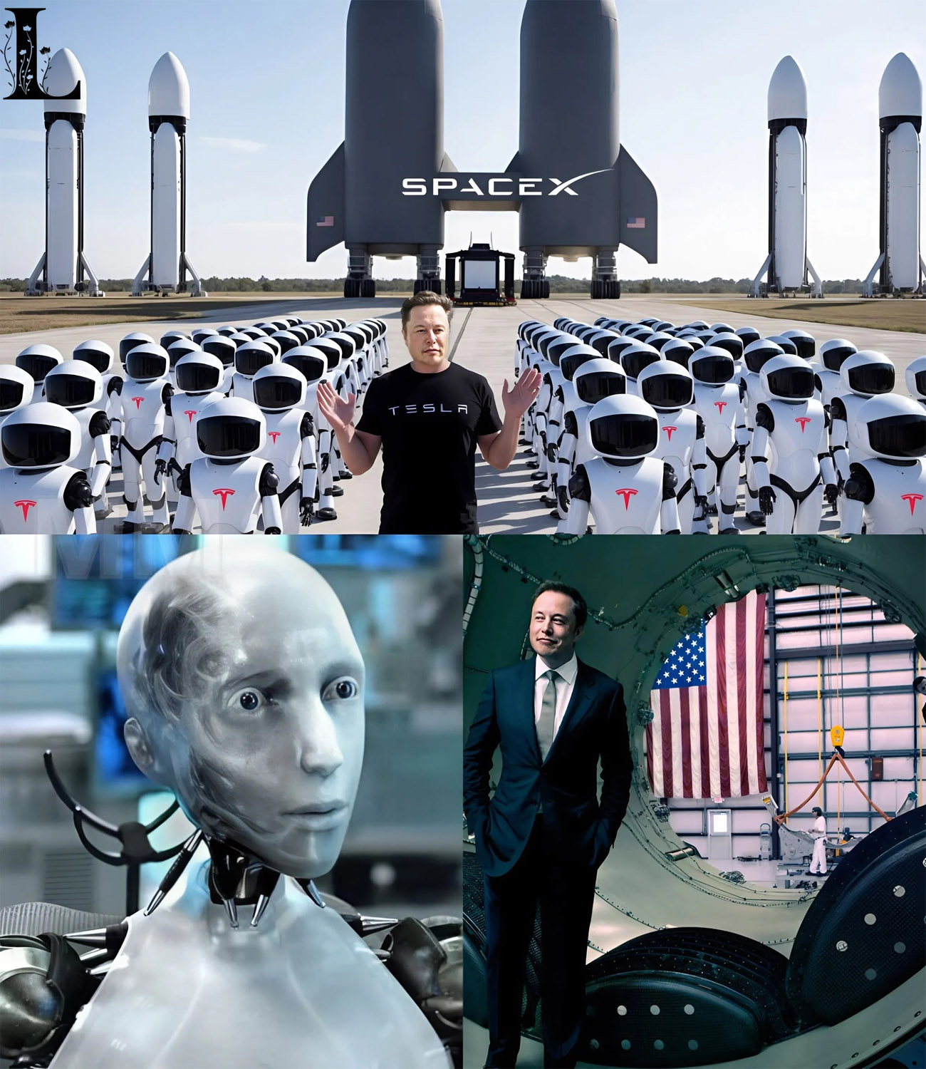 A New Era: Elon Musk Sends 1,000 Tesla Robots to Take Over Mars - News
