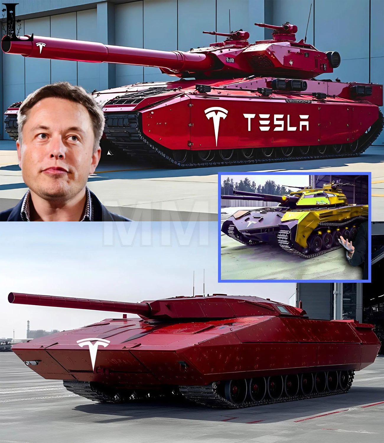 Elon Musk’s SECRET Tesla Tank SH0CKED The US: The Future of Tanks ...
