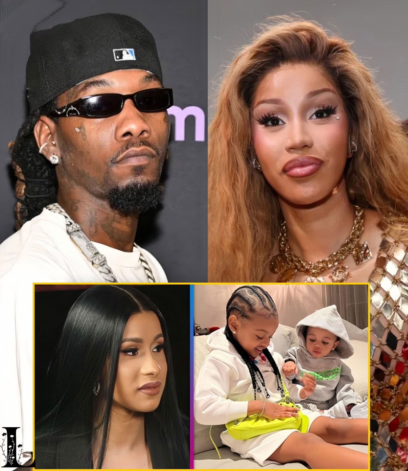 Offset THEATENS To Take Back The Assets And Children He Gave Cardi B If ...