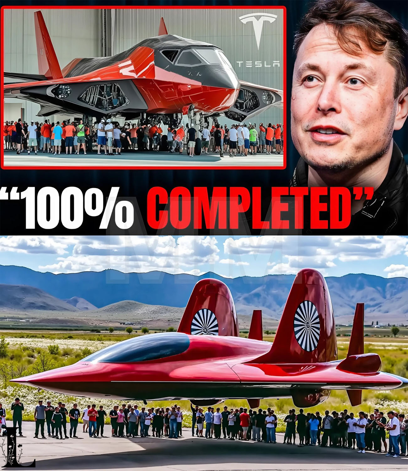 Elon Musk Unveils Groundbreaking $13 Billion Tesla Plane, With Special ...