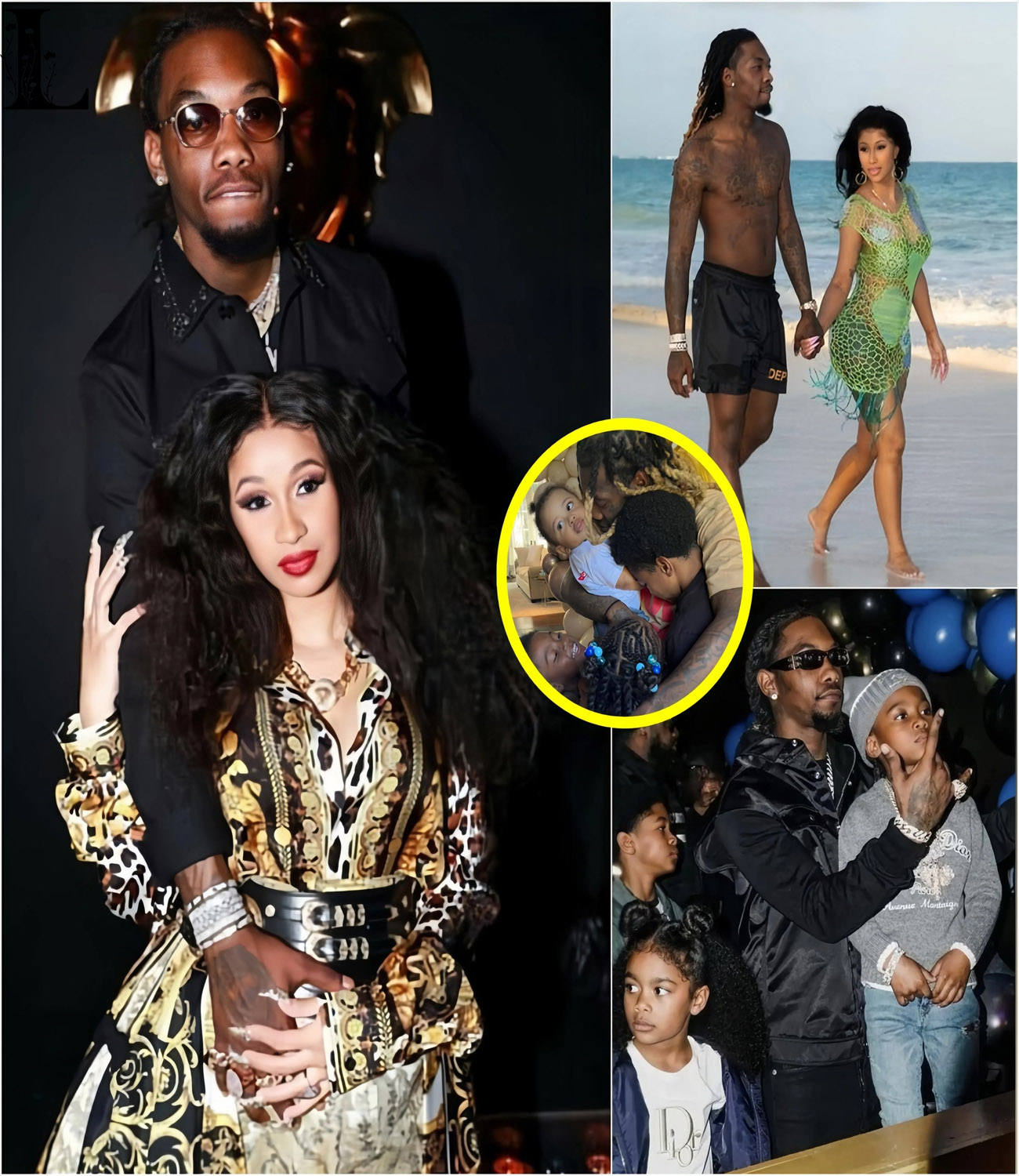 Finally, Cardi B’s third child has been revealed, with Offset calling the baby a name that fans ...