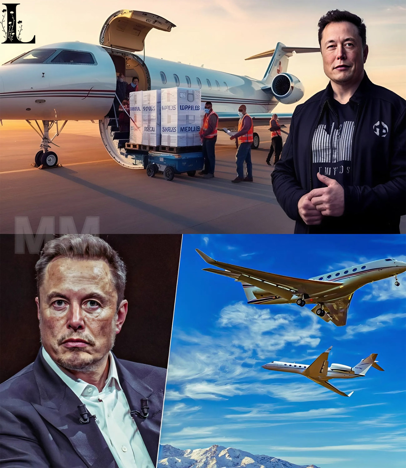 The Time Elon Musk Used His Private Jet to Deliver Medical Supplies - News