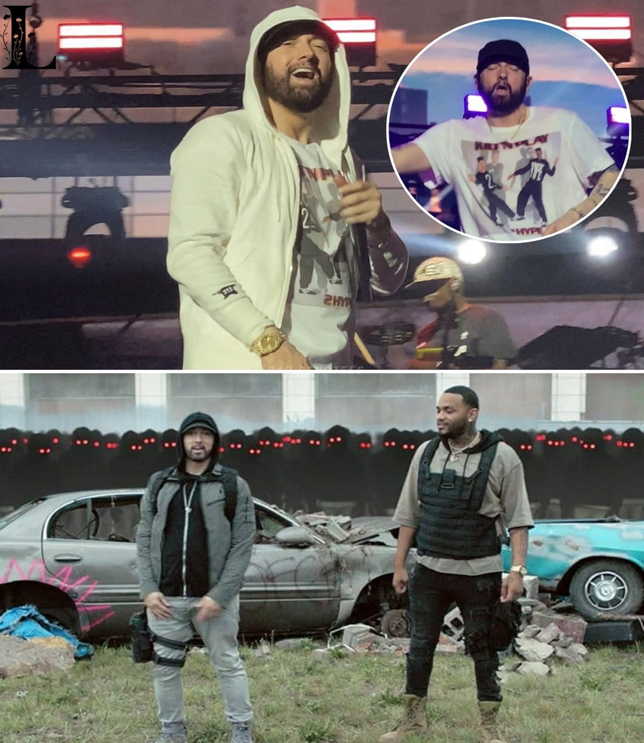 Eminem set the stage on fire with his electrifying performance of ...