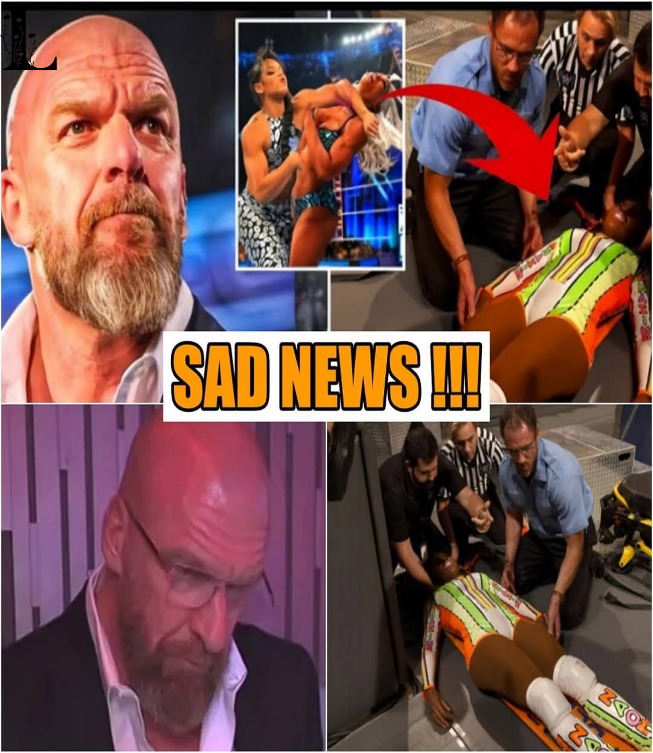 Triple H, In Tears, Delivers Heartbreaking Announcement About Naomi ...