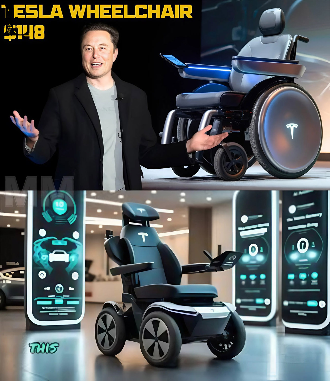 ELON MUSK REVEALS 2025 TESLA WHEELCHAIR WITH SH0CKING PRICE! - News