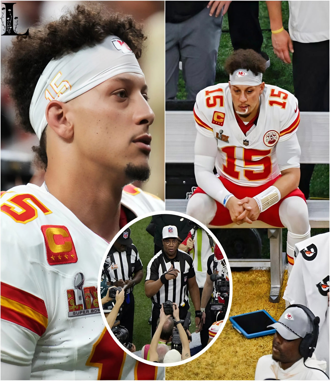 BREAKING: Patrick Mahomes explained what happened when the referee came to talk to him on the ...
