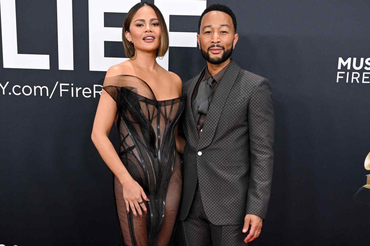 Chrissy Teigen and John Legend brought the heat to the 2025 Grammys red carpet! - News