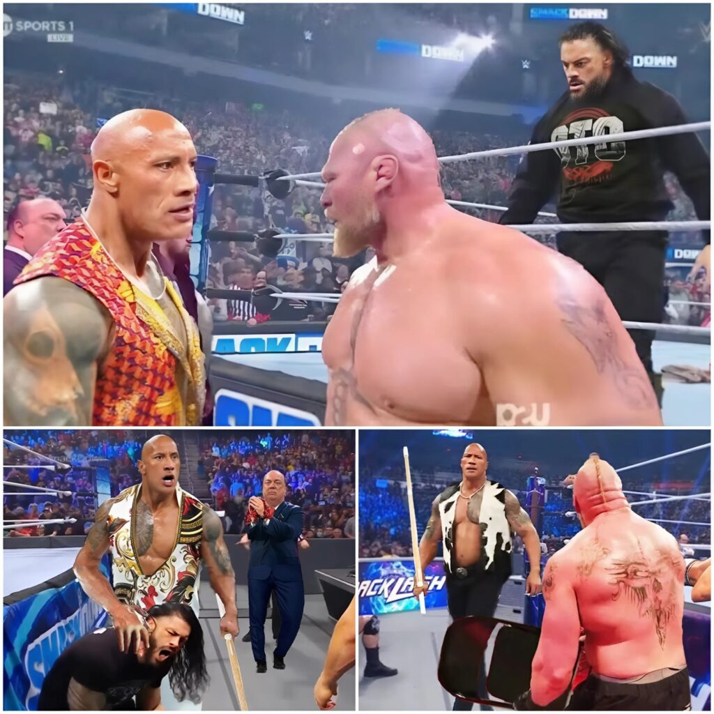 WWE 17 January 2025 Roman Reigns VS. Brock Lesnar VS. The Rock VS. Cody Rhodes VS. All Raw ...