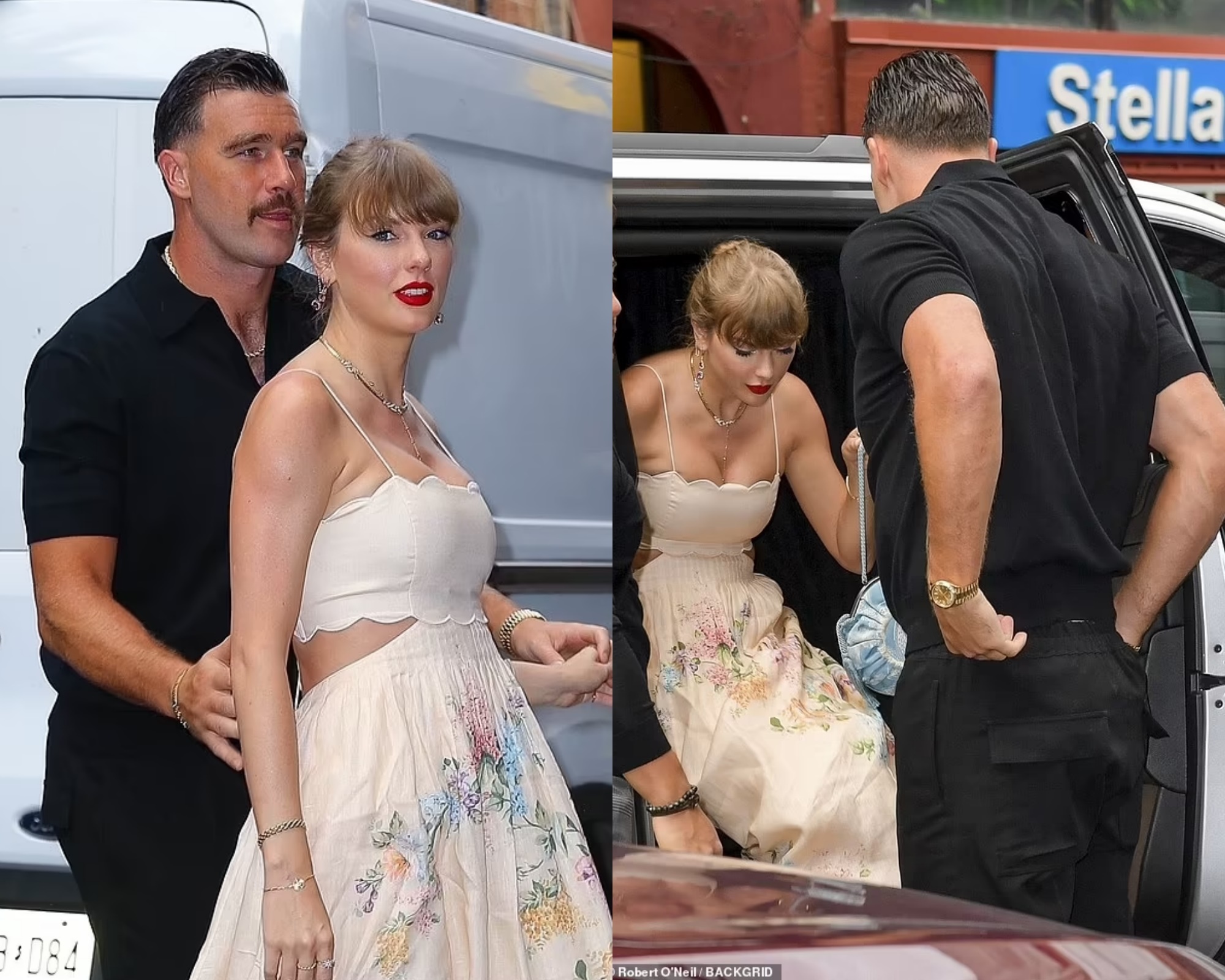 Taylor Swift and Travis Kelce made a stylish couple as they attended ...