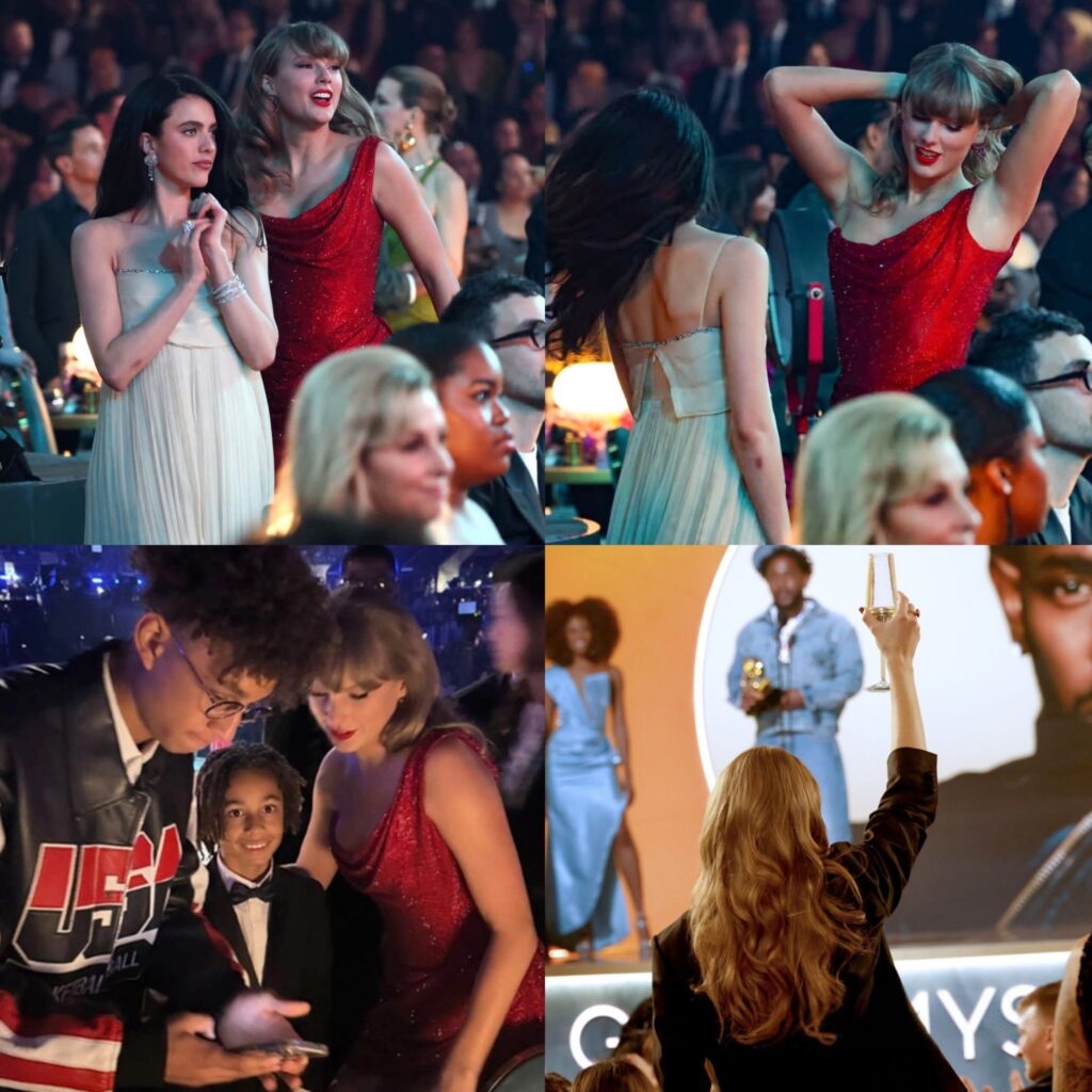 Taylor Swift won last night by having the best time. She danced the ...