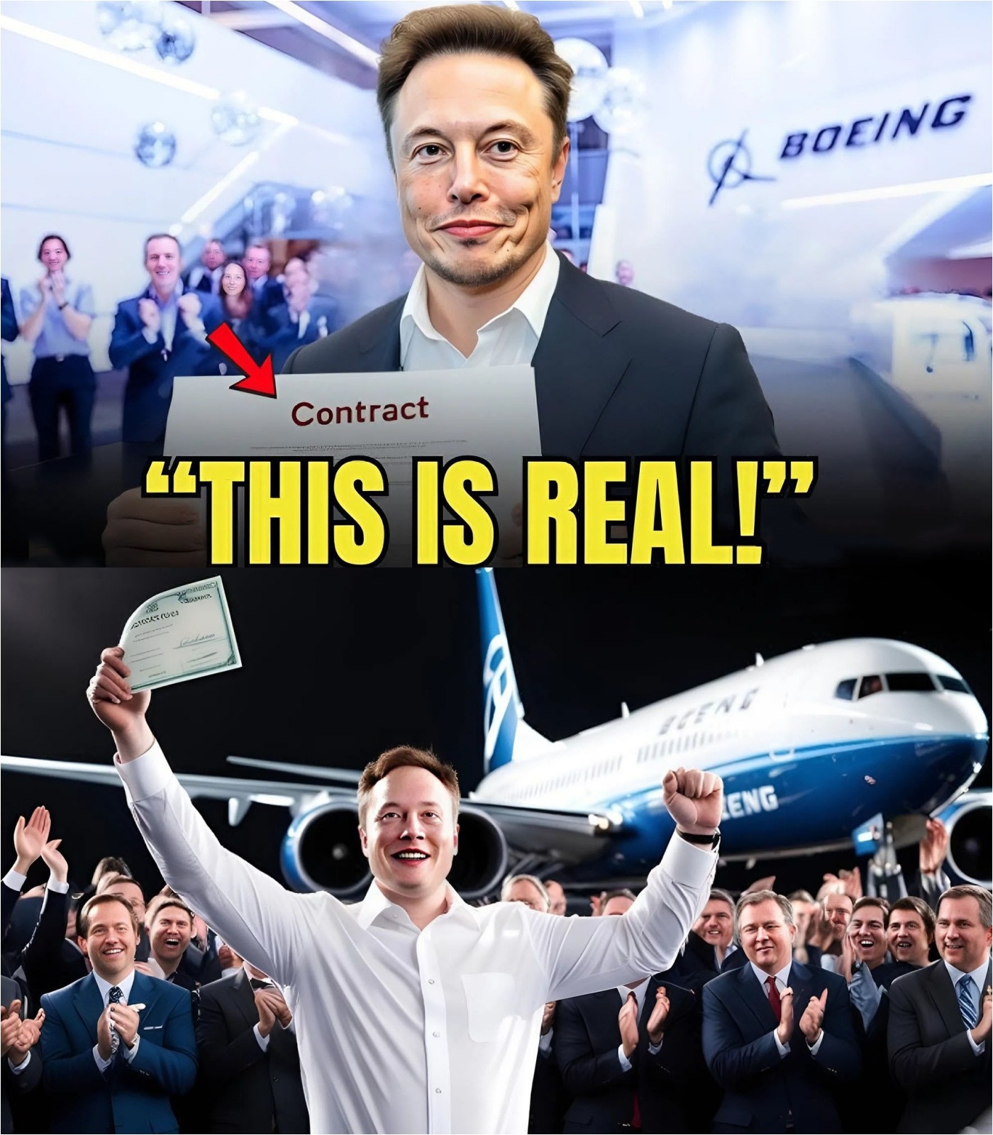 🛑It’s Astonishing! Elon Musk Has Officially Acquired Boeing and ...