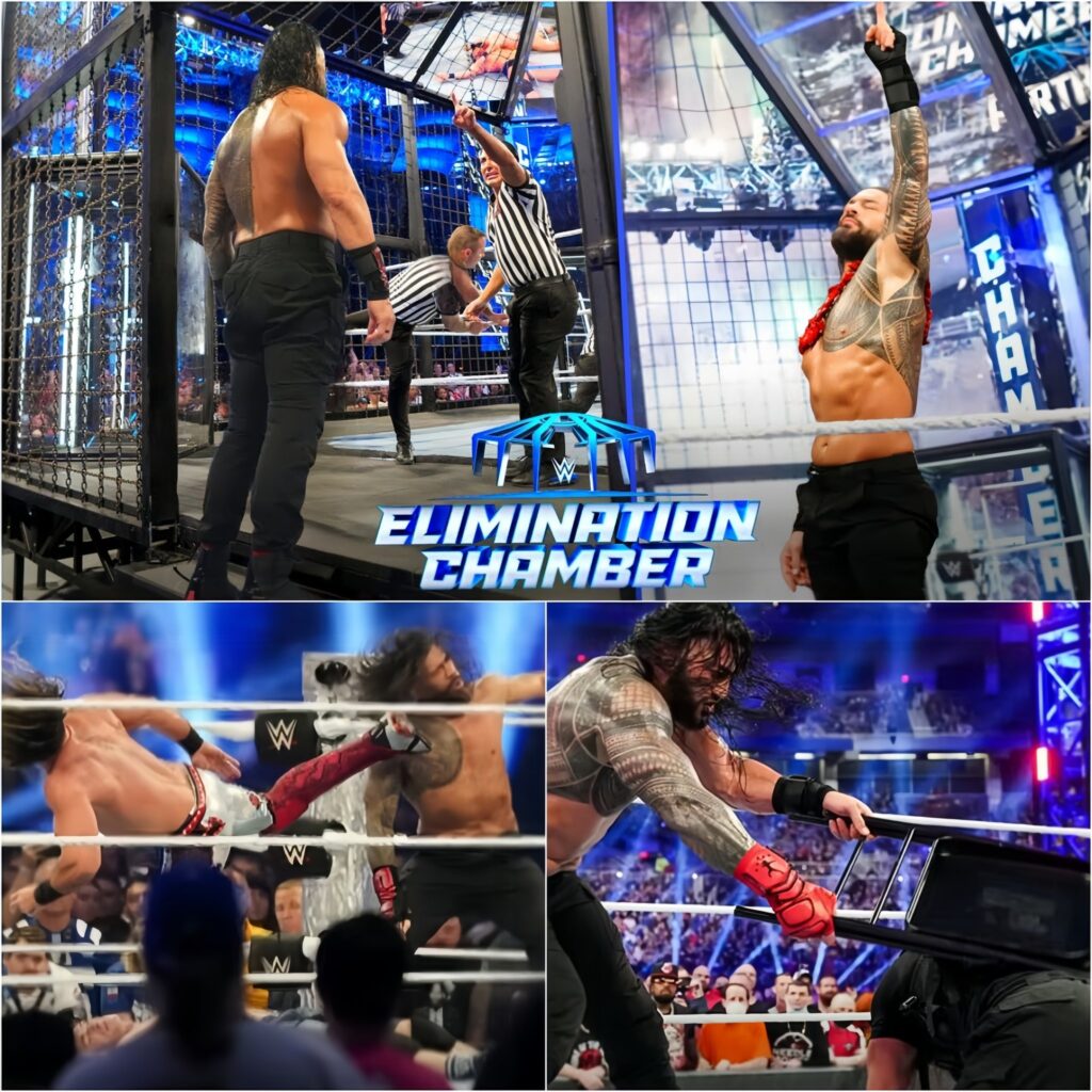 Roman Reigns Returns And Wins Elimination Chamber Match 2025, Cody ...