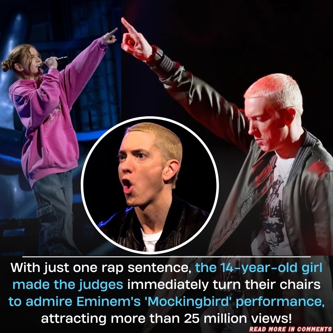 “With just one rap, the 14-year-old girl made the judges immediately ...