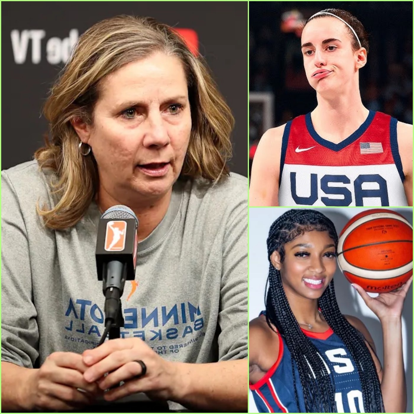 WWNBA NEW: Angel Reese drops a bombshell, boldly warning Team USA: “The moment Caitlin Clark ...