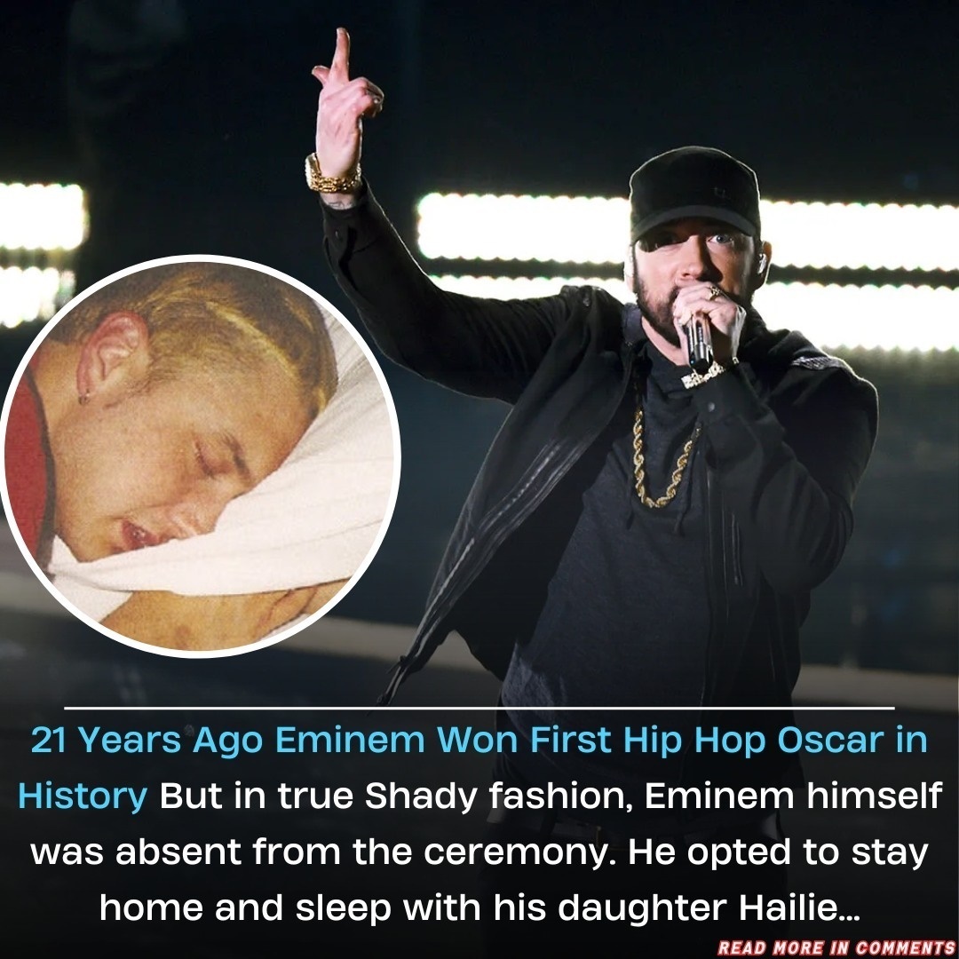 “Eminem Makes History With Oscar Win: Celebrating 21 Years of Glory in the Hip Hop World – The ...