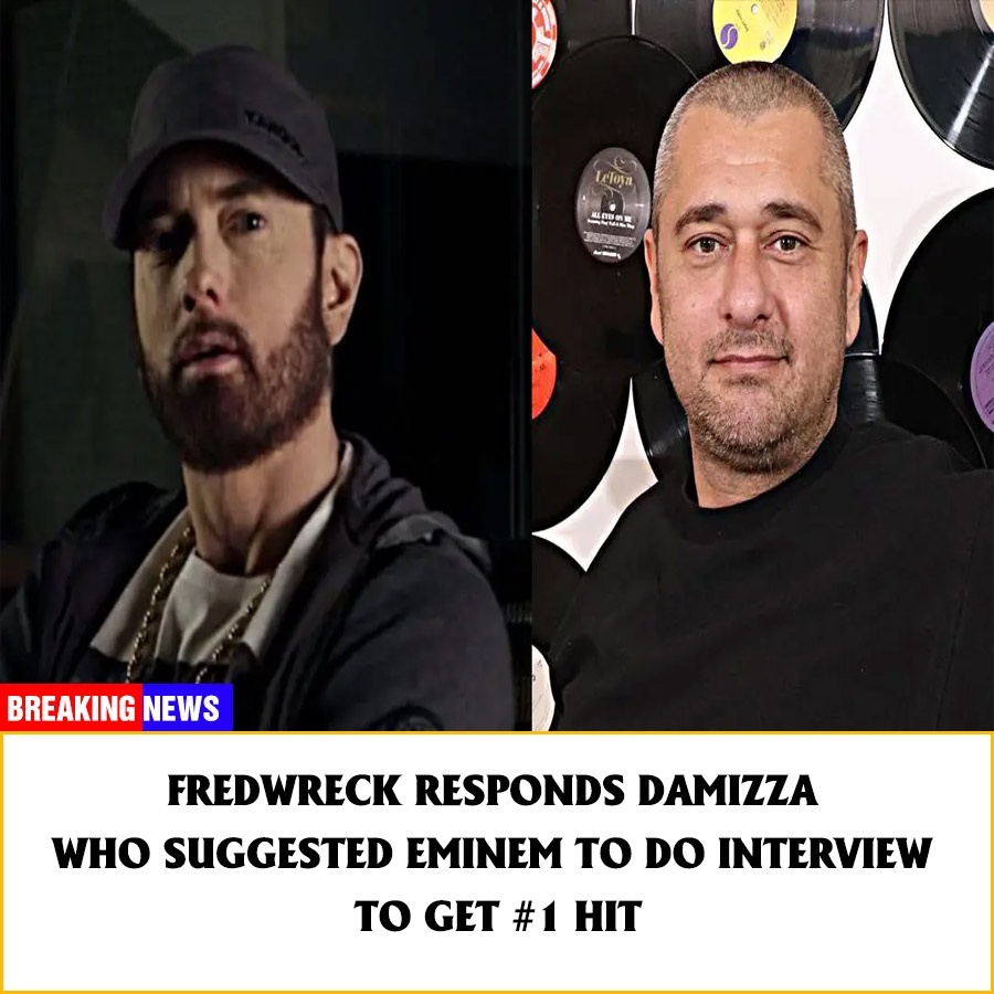 Fredwreck responds Damizza who suggested Eminem to do interview to get ...